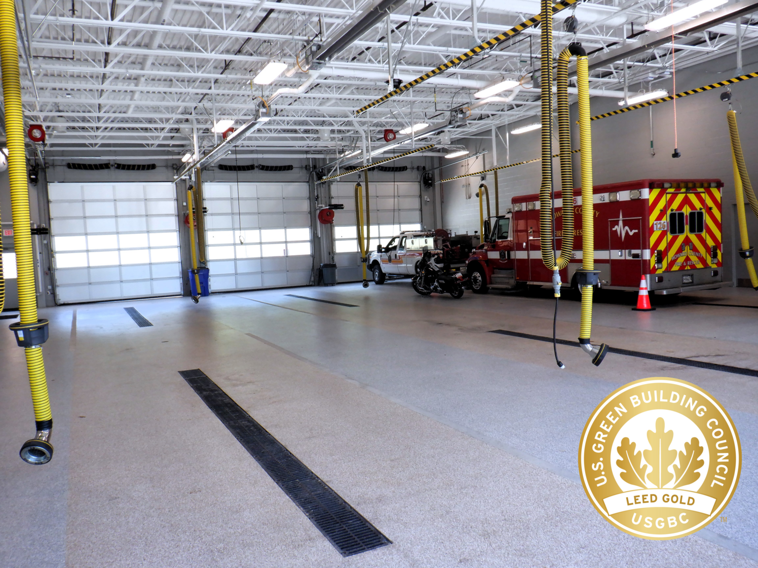 Waterloo Fire Station - New Construction | Gipe Associates, Inc.