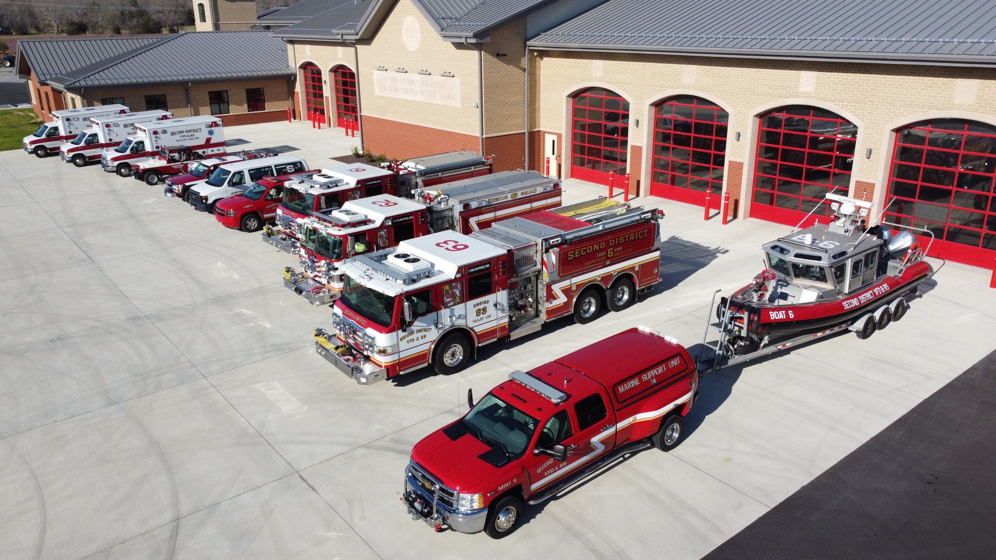 2nd District Fire Station | Gipe Associates, Inc.